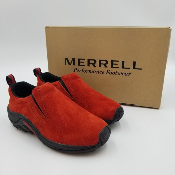 Merrell | Shoes | Merrell Suede Jungle Moc Sunset Slip On Outdoors ...